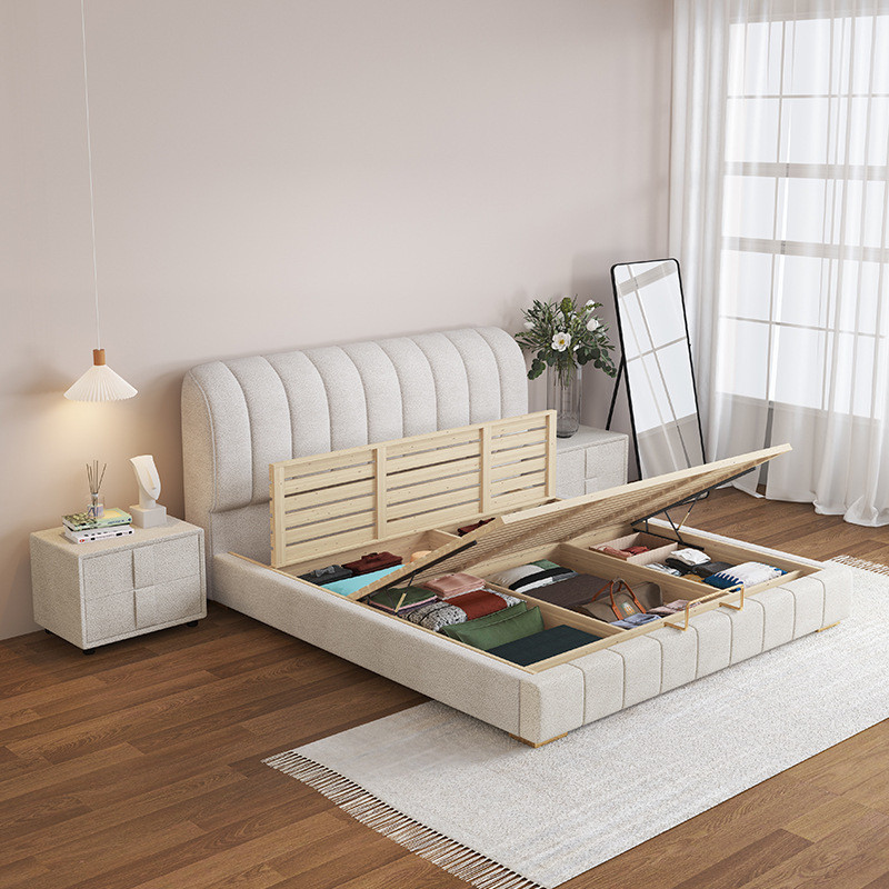 {SG Sales}HDB Storage Bed Frame with Storage Drawers High Box Double ...