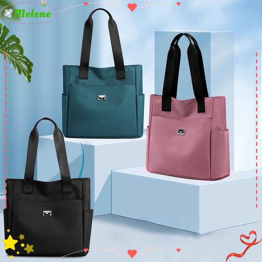 MELENE Shoulder Bag High Quality Nylon School And Travel Tote Bags ...