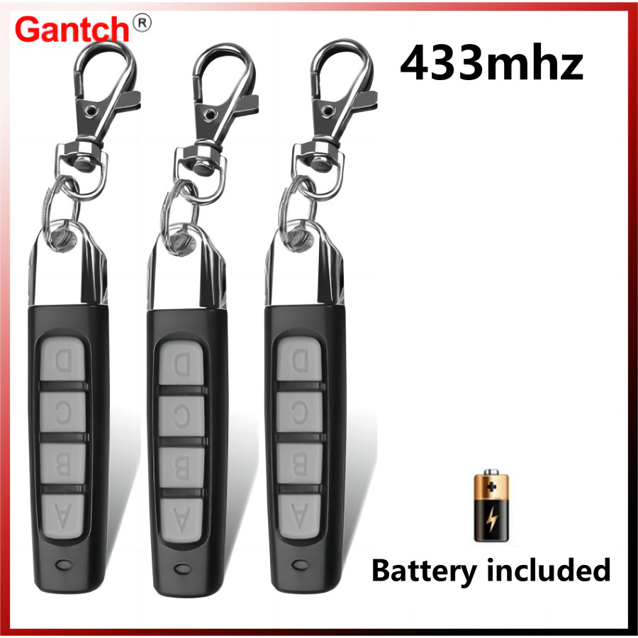 433 MHz Remote Control Wireless RF 433 MHz with 4 Channel Copier ...