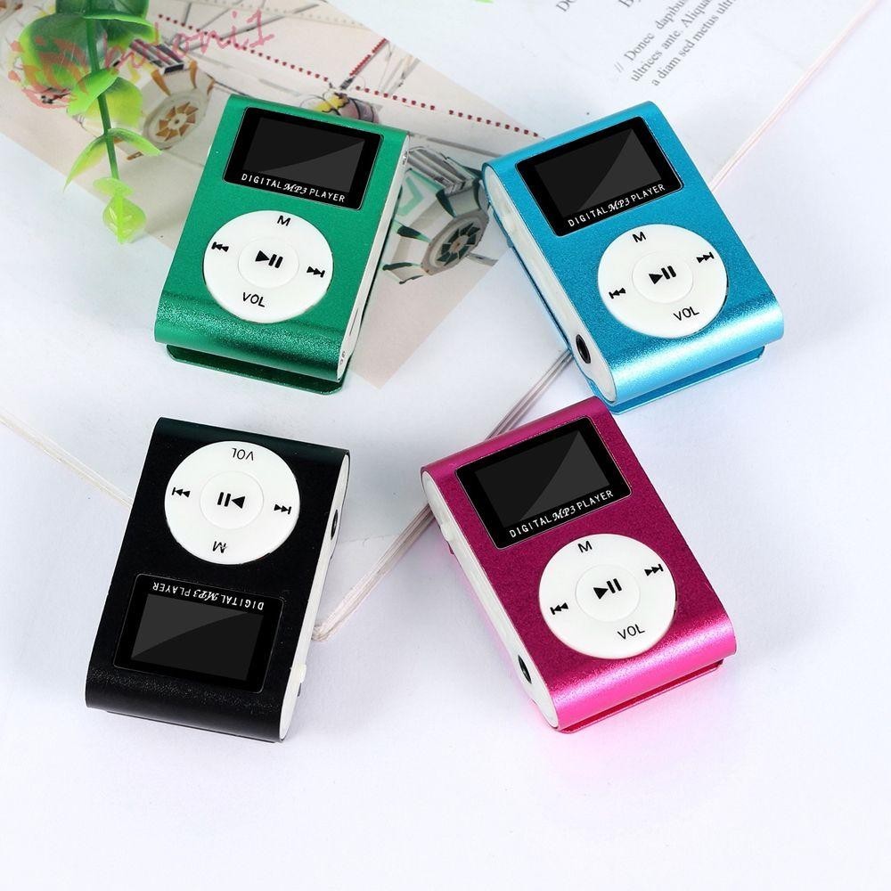 [READY STOCK] Mini MP3 Player Fashion Lithium Battery Clip Support 32GB ...