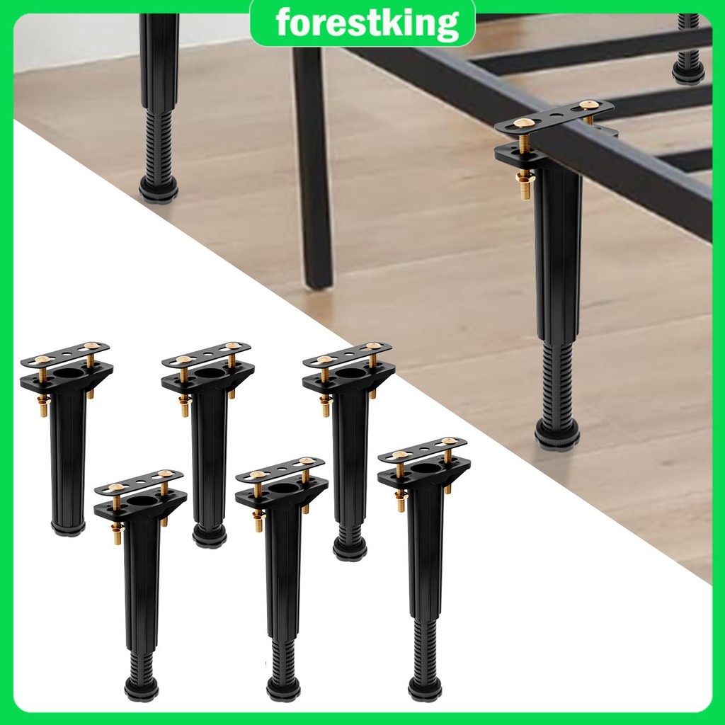 6Pcs Bed Frame Support Leg Plastic Frame Center Slats Support Leg ...