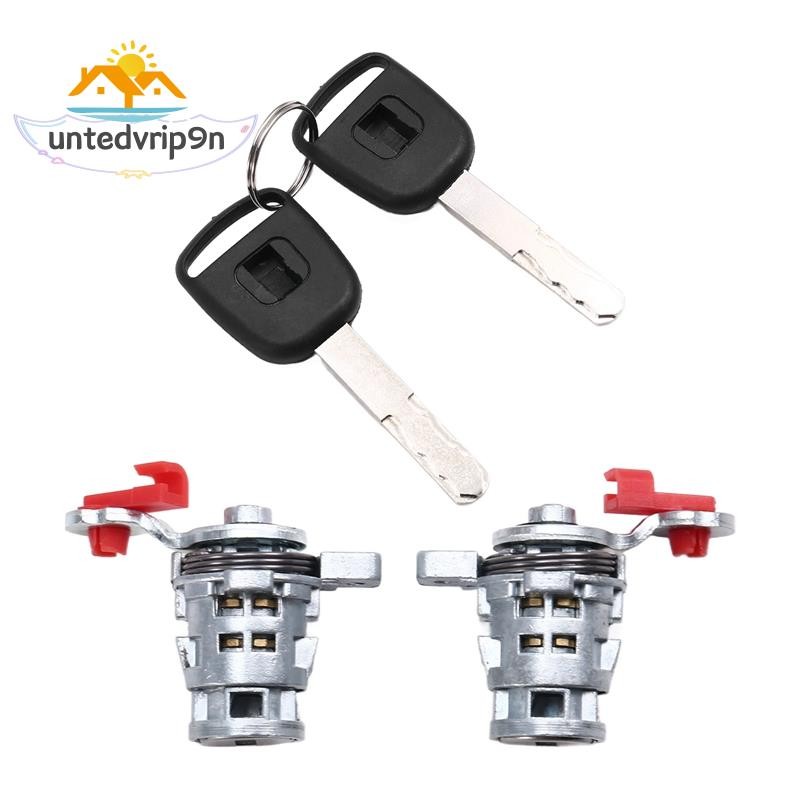 Car Door Lock Barrel Set with Keys Car Door Lock Cylinder 72145-S73-003 ...