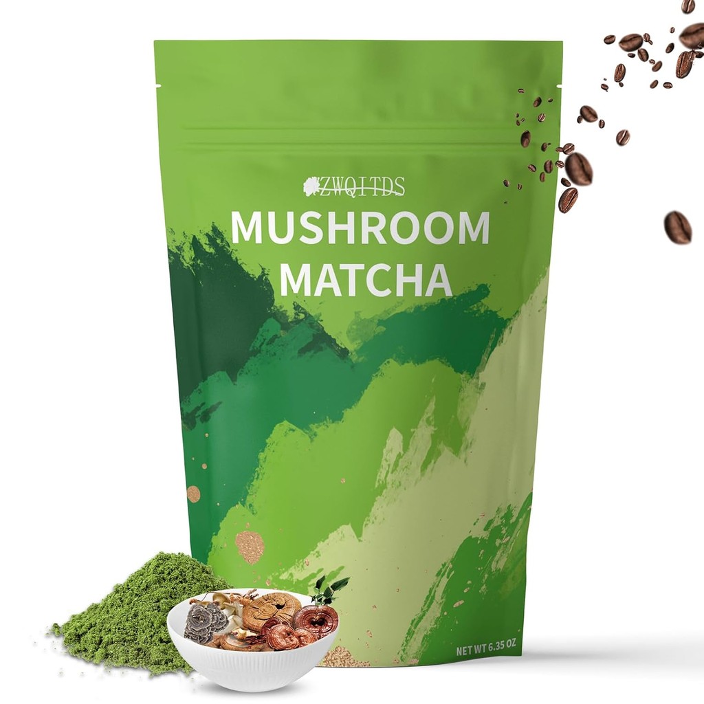 Supplement with Pure Supports AdvancedMushroom Matcha Super Latte ...