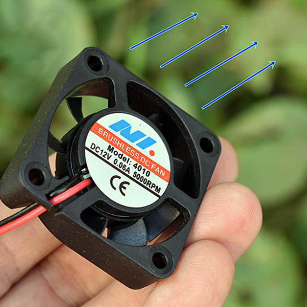 DC 12V-24V 9000 RPM Micro Mini cooling fan small 4010 cooling fan ...