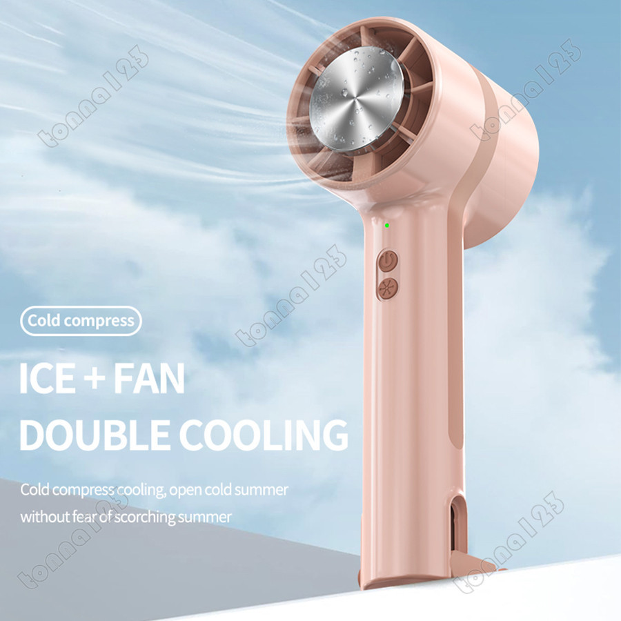 Handheld fan 2024 new semiconductor refrigeration and cold compress fan ...