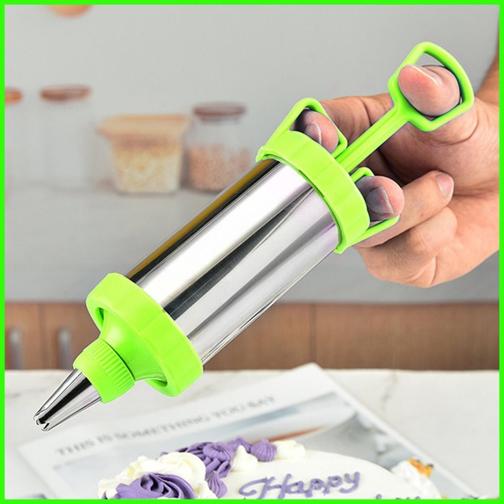 Cake Decorating Piping Syringe Cupcake Frosting Filling Injector Kit ...