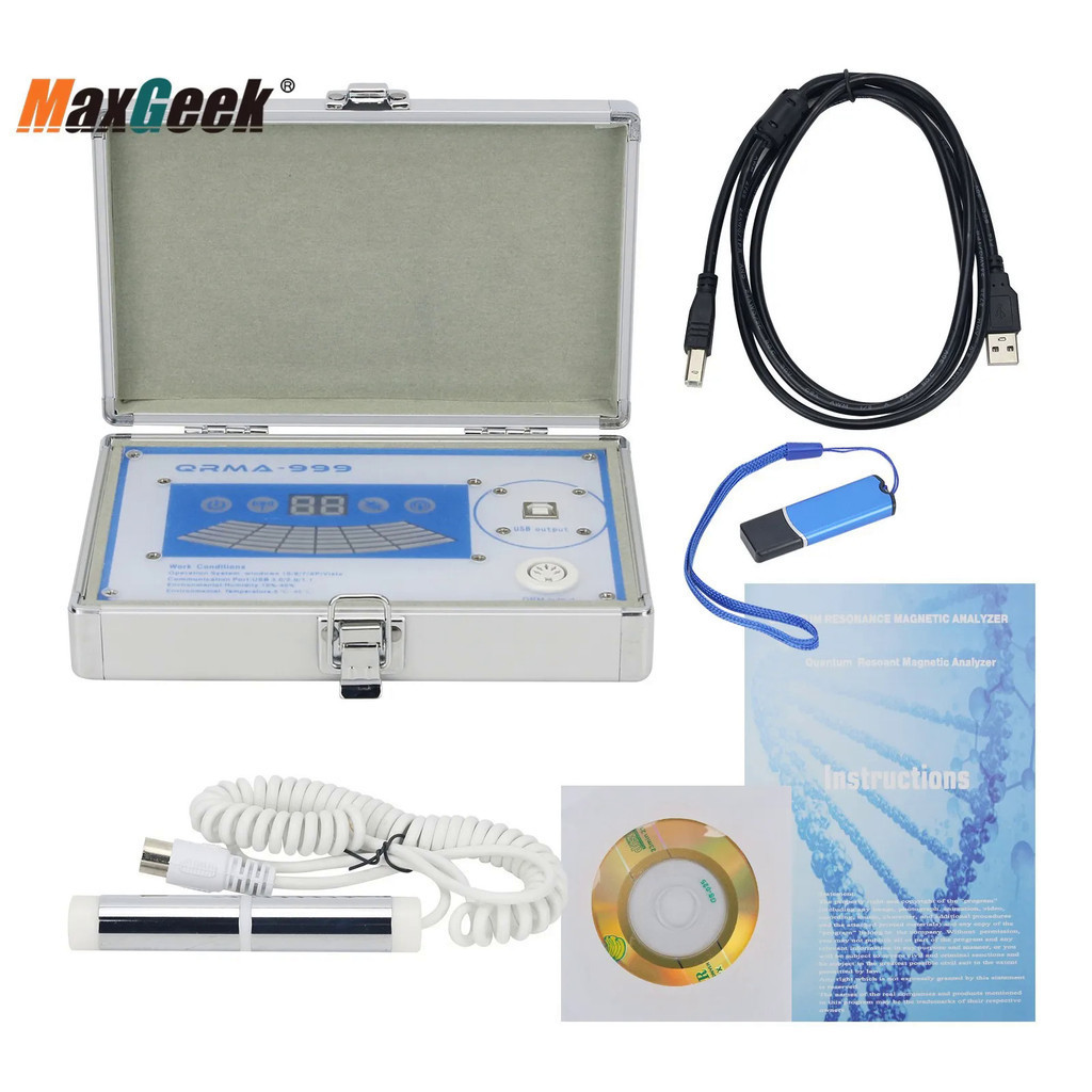 Maxgeek QRMA-999 Quantum Resonance Magnetic Analyzer Machine Quantum ...