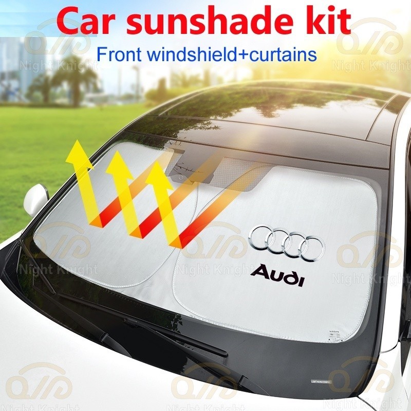 Audi windscreen sun shade store