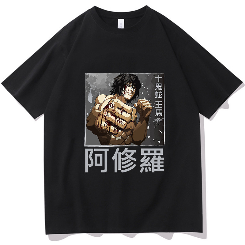 Kengan Ashura Anime Creative Tshirt For Men Tokita Ohma Asura Form T ...