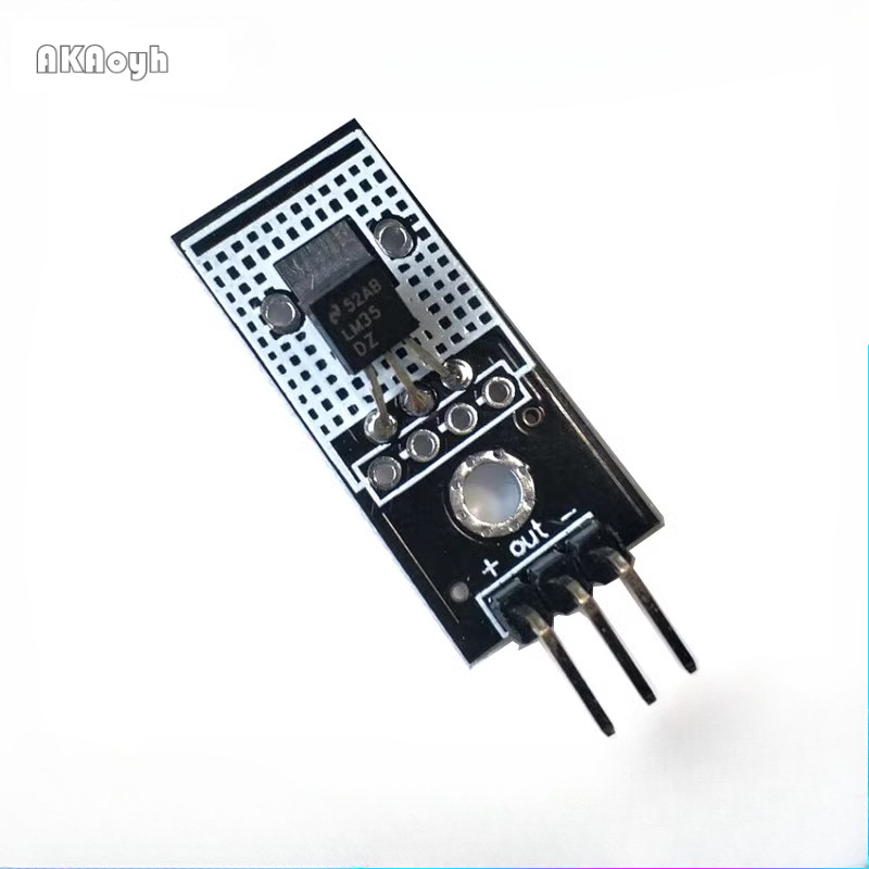 Analog Temperature Sensor LM35D LM35 Module Electronic Building Blocks ...