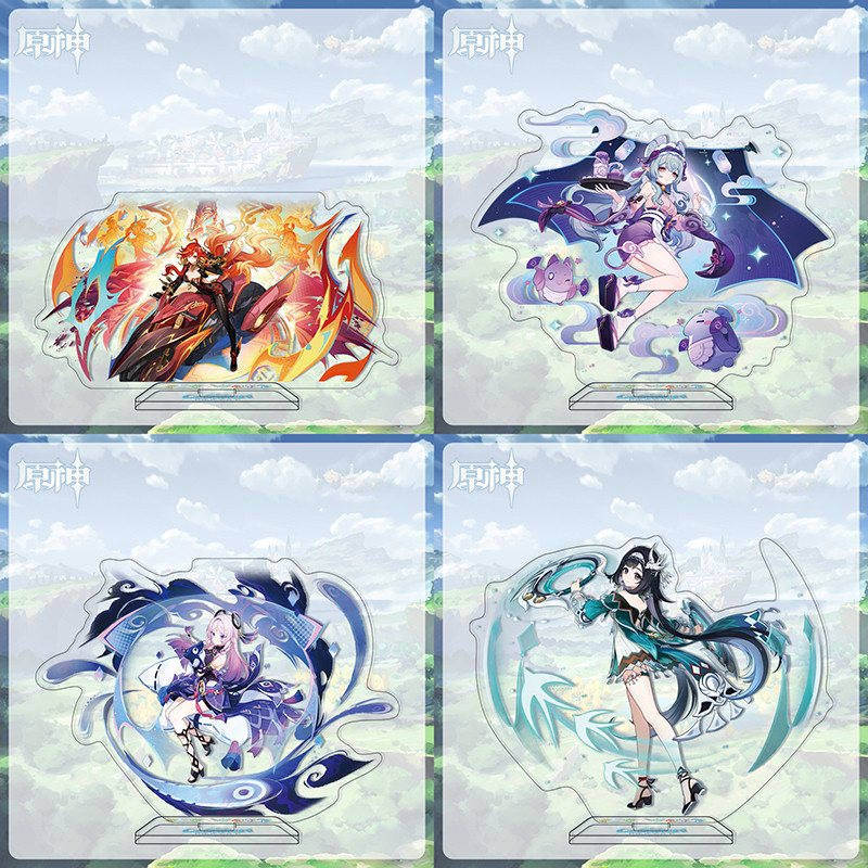 Genshin Impact Mavuika Mizuki Kinich Acrylic Stand Genshin impact ...