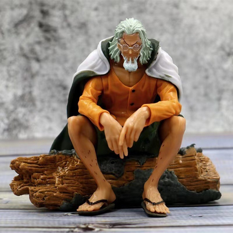 Anime One Piece Group Standing Modeling King Hades Rayleigh Sitting ...