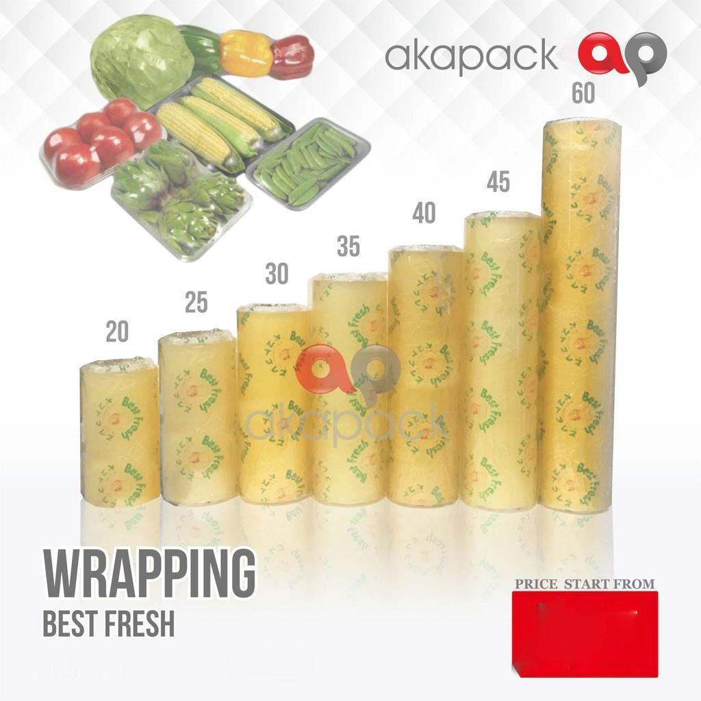 Plastic WRAPPING 40cm x 500 Meters Bestfresh FILM | Shopee Singapore