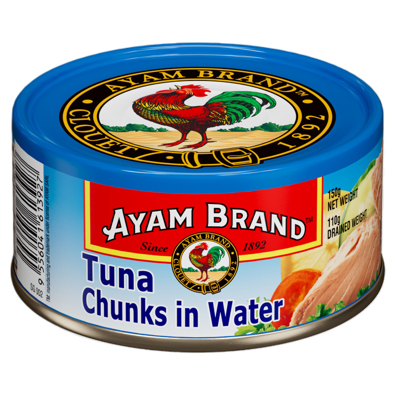 Ayam Brand Tuna Chunks In Water 150g | Shopee Singapore