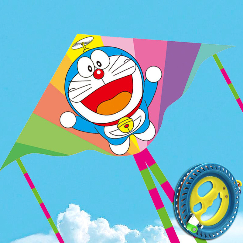 Kite New Style Doraemon Cartoon Children Easy Flying 6 to 12 Years Old ...