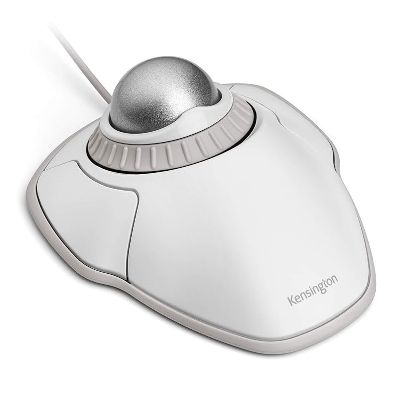 Kensington Orbit Trackball with Scrolling White & Gray K72500JP ...