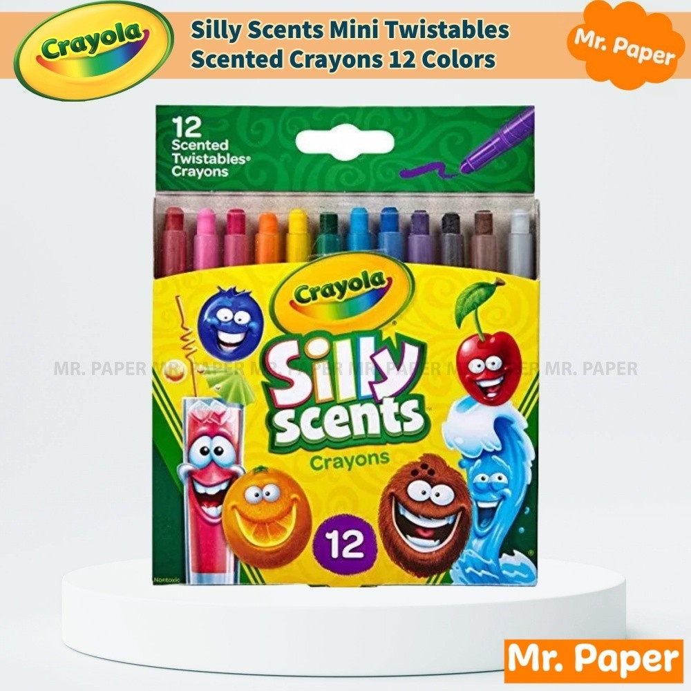 Crayola Silly Scents Mini Twistables Scented Crayons 12 Colors | 24 ...