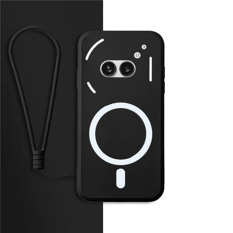 Casing For Nothing Phone 2A (2a) A142 With Ring Iron Sheet Magnetic ...