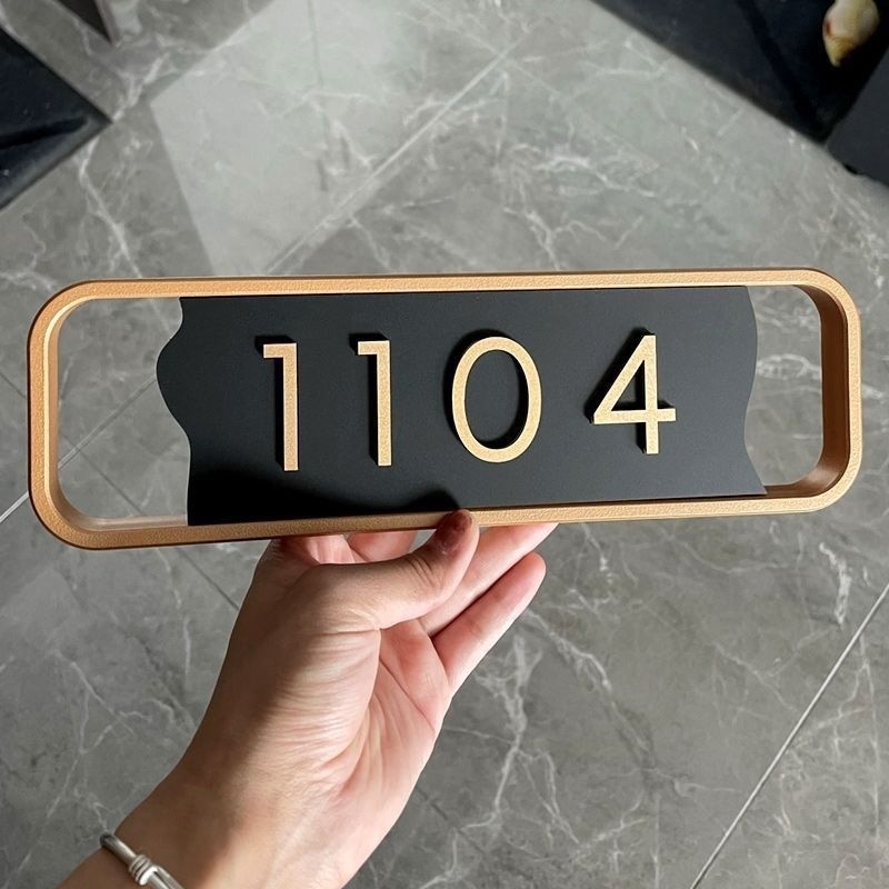 2025 new model Number plate Unit number house number room number Hotel ...