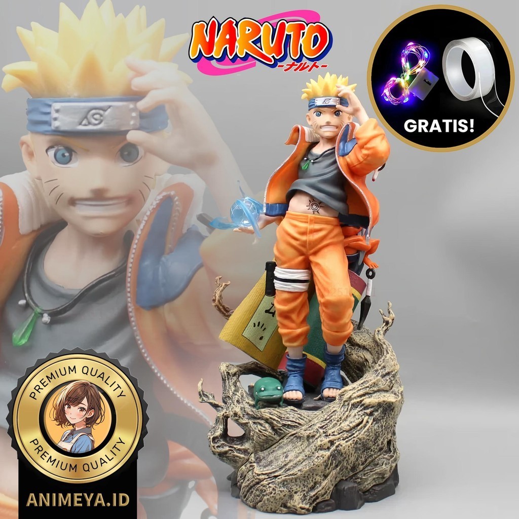 Action Figure Statue Naruto Kid Diorama Rasengan DL Studio Recast Free ...
