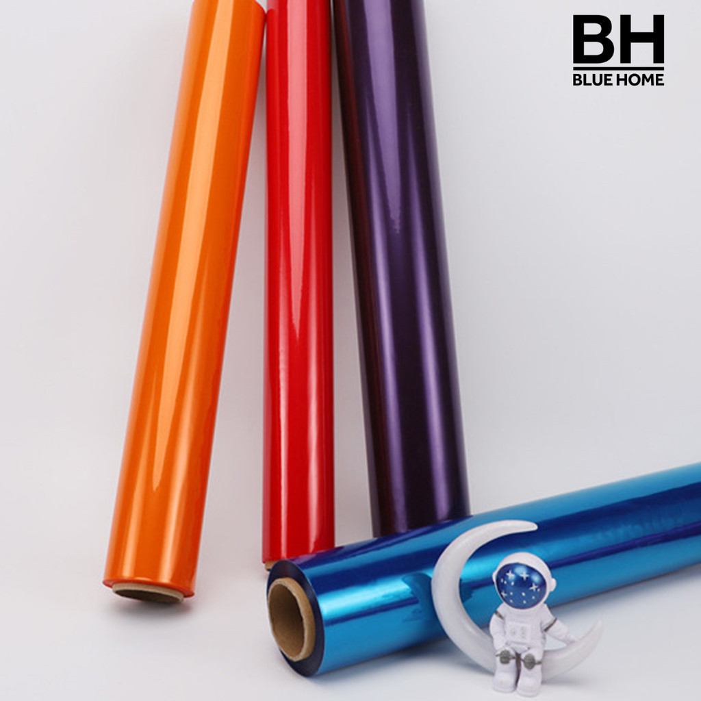 【BH】1 Roll 40CMx30M Cellophane Wrapping Paper Colorful Waterproof Heavy ...