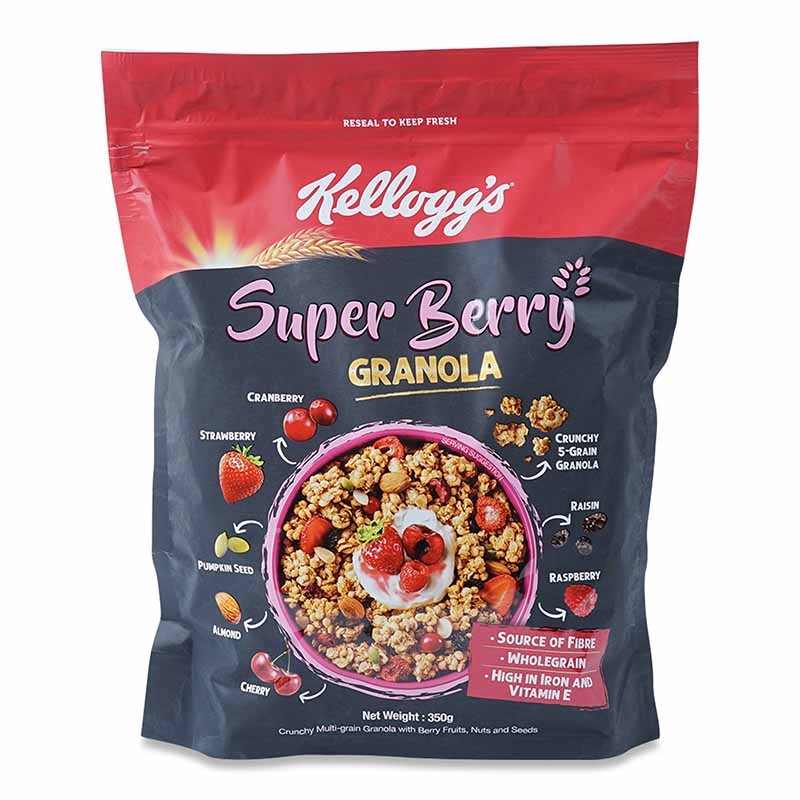 Kellogg's Granola Super Berry 350g | Shopee Singapore