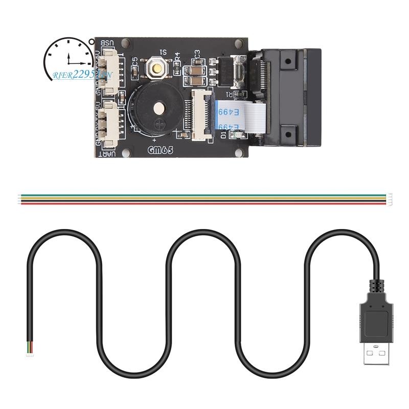GM65 1D 2D Barcode Scanner USB UART PDF417 Bar Code Reader QR Code ...