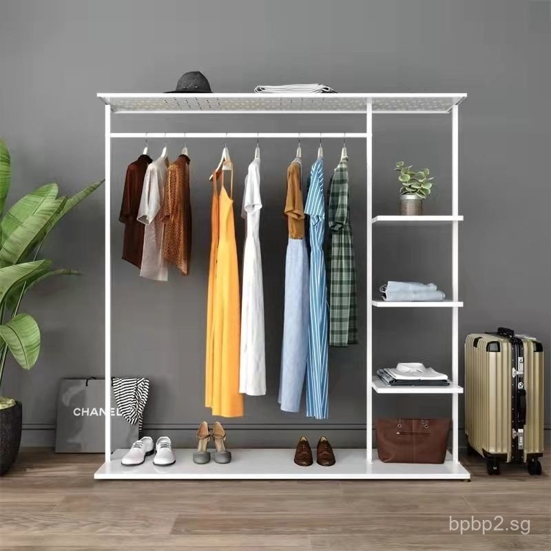 Clothing Store Display Rack Iron Art Clothes Rack Floor-standing ...