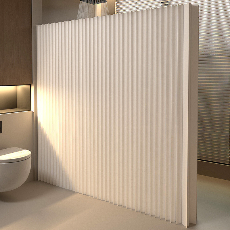 Waterproof Wall Partition Folding Screen Office Bathroom Movable Screen ...