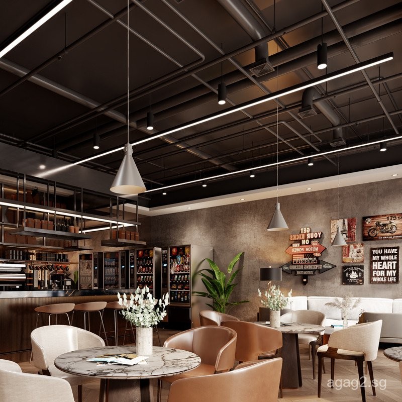 7TSTAR WORKS Coffee Shop Dining Spotlight Pendant Light Modern ...