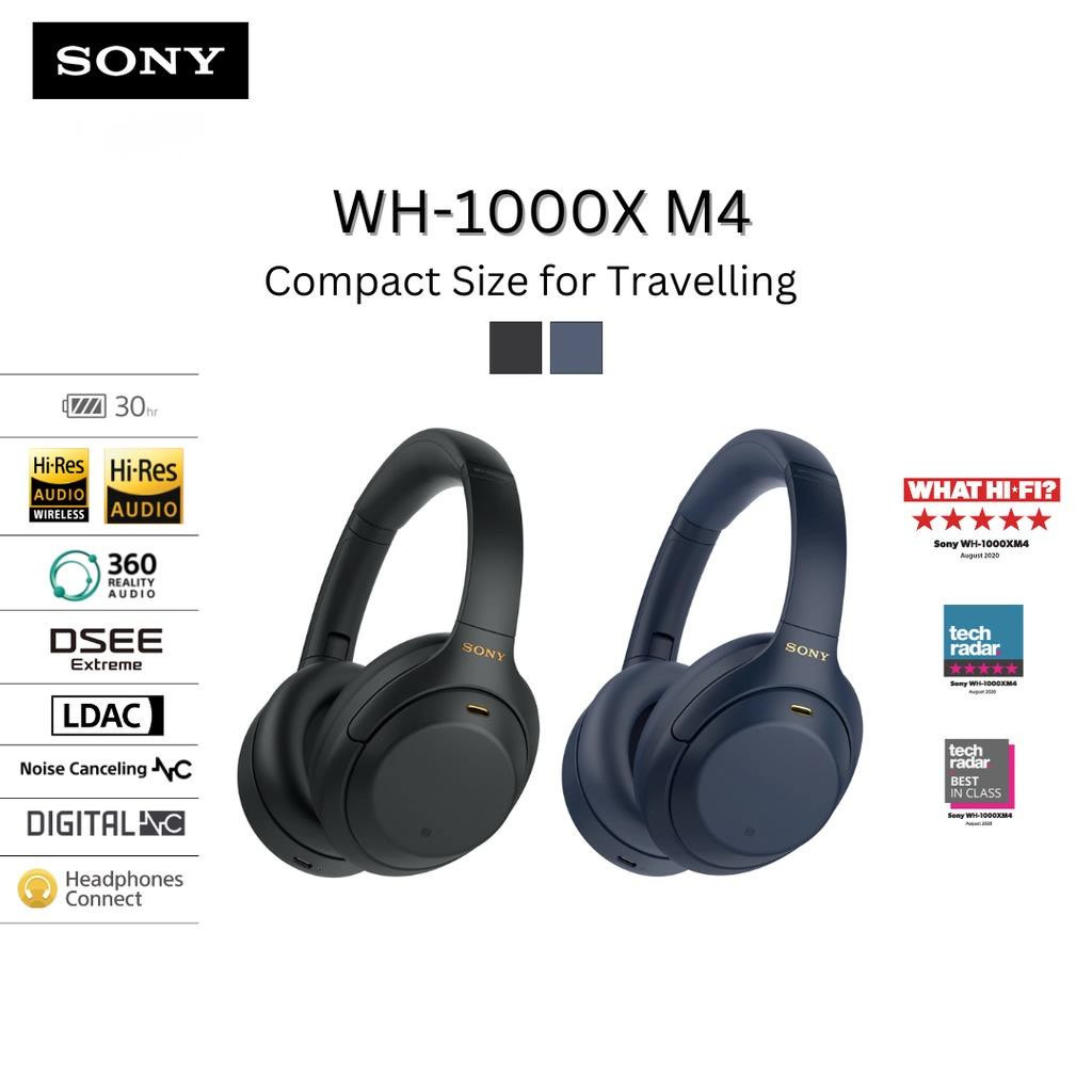 Sony WH-1000XM4 | XM4 Wireless Bluetooth Headphones Active Noise ...
