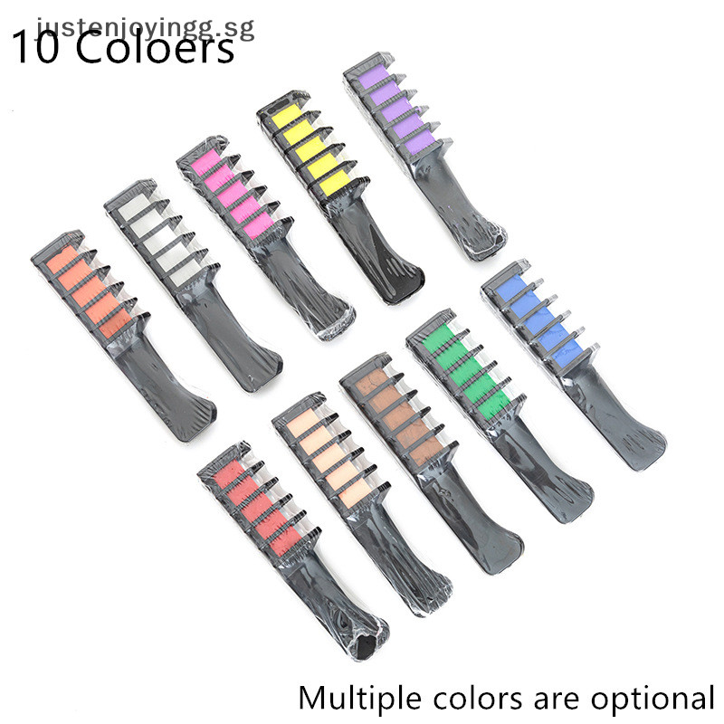 # Beauty Tools # 10 Colors Disposable Temporary Dye Stick Hair Dye Comb ... # Beauty Tools # 10 Colors Disposable Temporary Dye Stick Hair Dye Comb ...