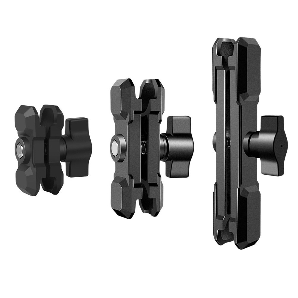6cm/9cm/15cm Aluminum Alloy Double Socket Arm Compatible with 1"(25mm ...