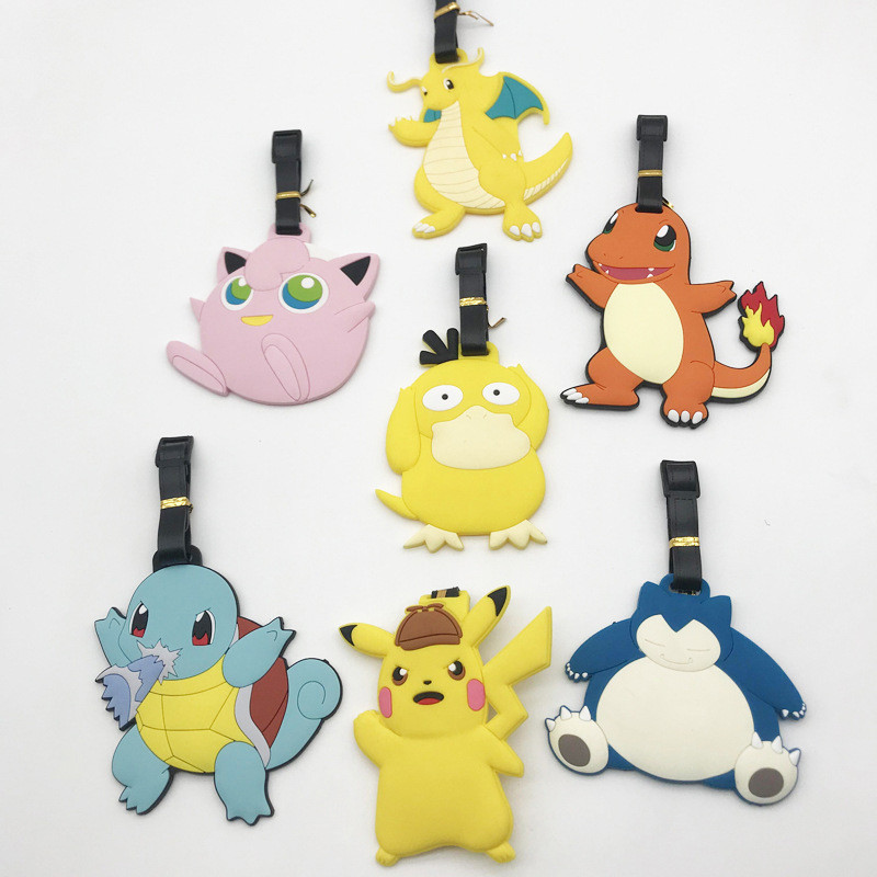 X13m Pokémon Pokémon Fire Dragon Pikachu Luggage Tag Consignment ...