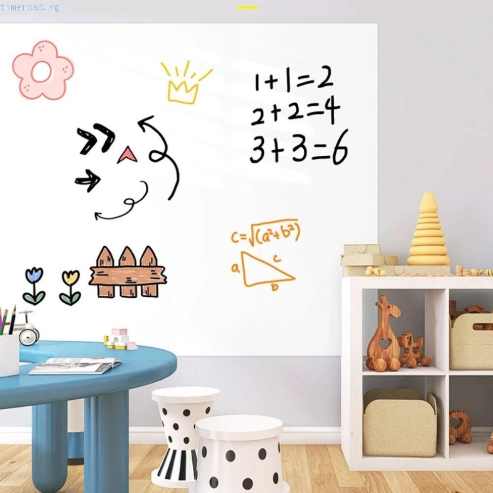 TIMEROAD A4A5 Size Small Whiteboard Sticker, Writing Drawing Graffiti ...