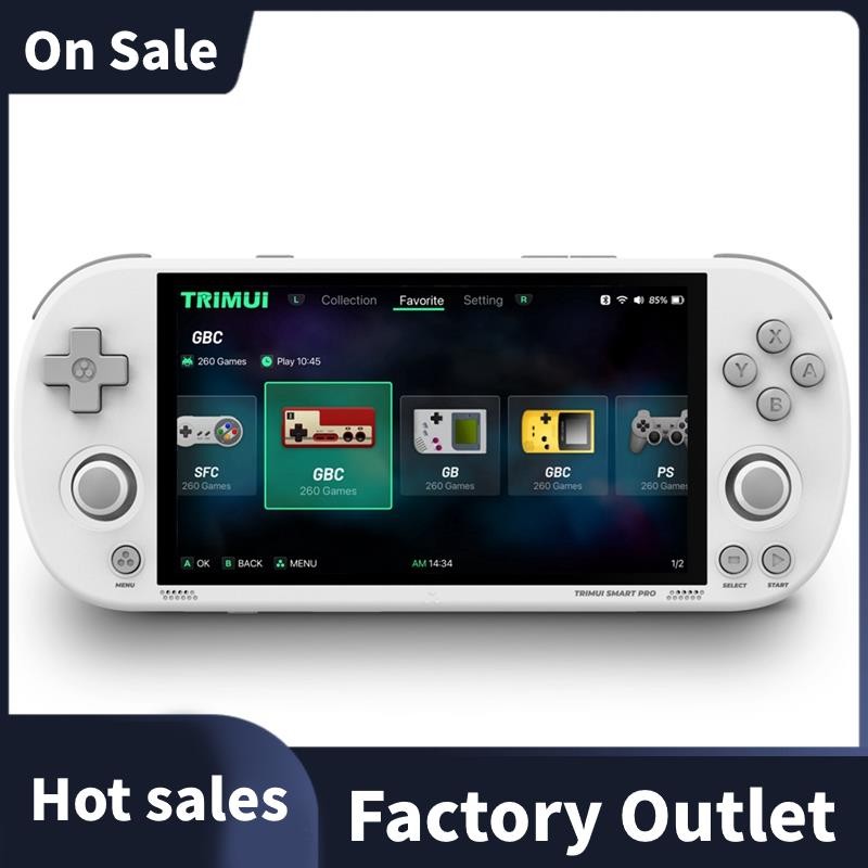 Smart Pro Open Source Handheld Game Console Retro Arcade HD 4.96 Inch ...