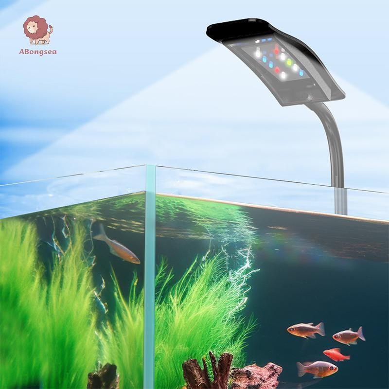 abongsea USB Aquarium LED Light Aquatic Plant Grow Lamp Mini Fish Tank ...