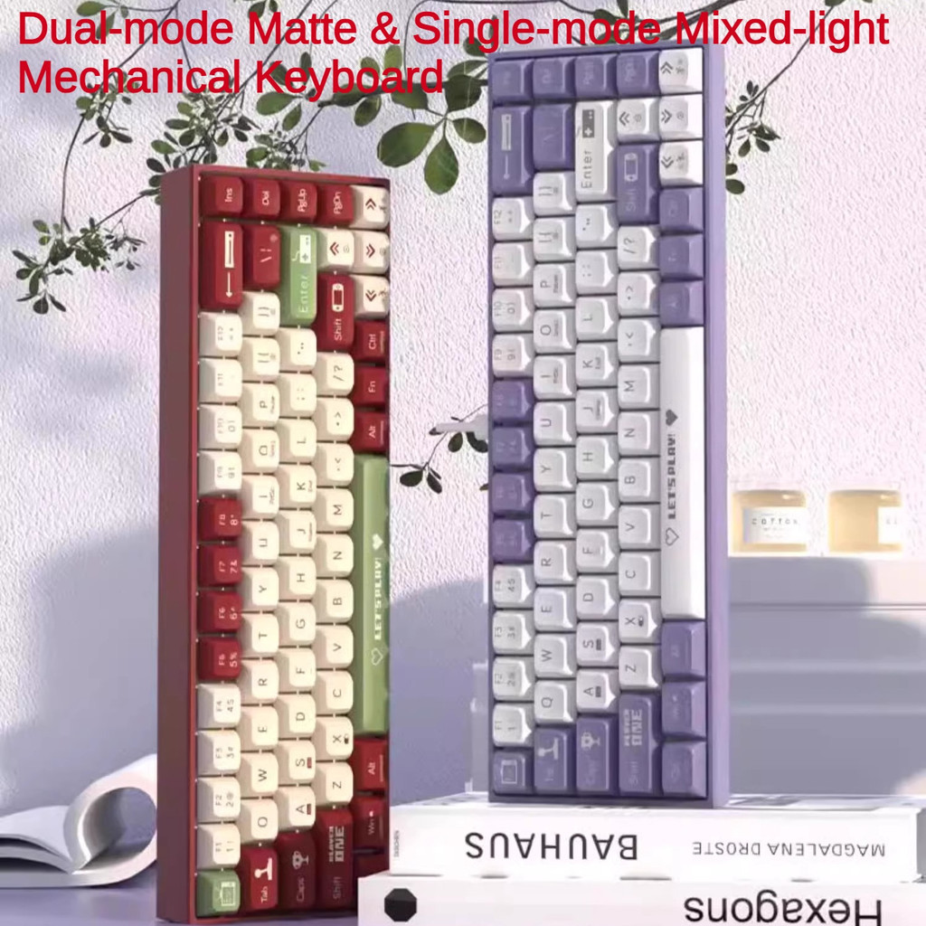 AJAZZ AK680 Portable Mechanical Keyboard 68-key Office Typing Laptop ...