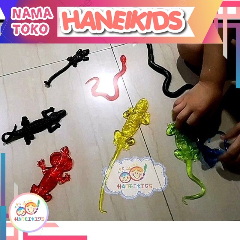 Sticky Toys Animal Sticky Toys Catapults Animals Pulling Chewy Lizards ...