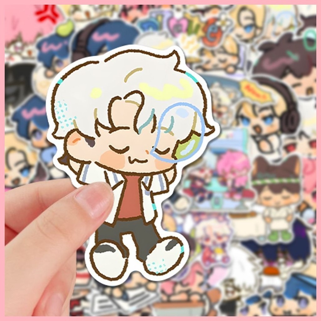 Stickers plave plave Virtual Boys Group (45 Sheets) Cute Cartoon Q ...