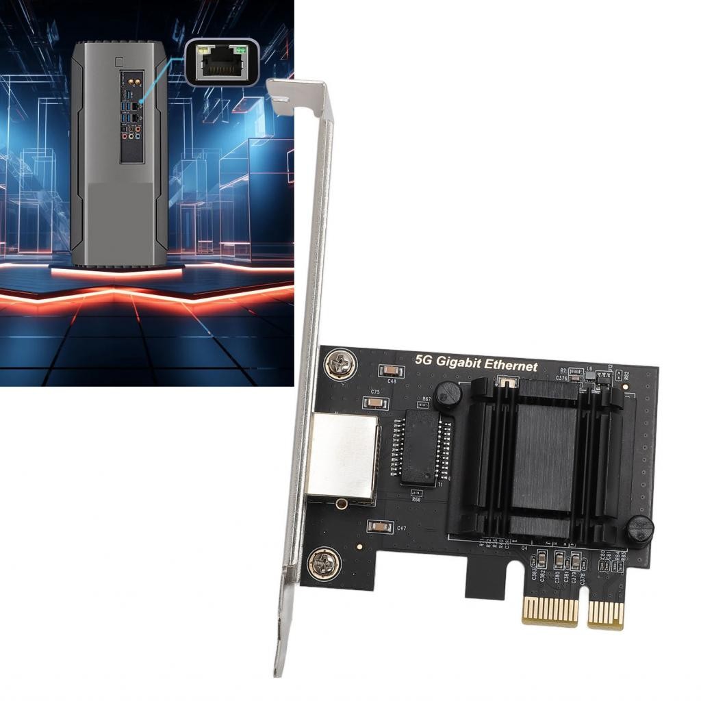 Supergoodsales 5Gbps PCIe Network Card to RJ45 Ethernet Adapter LAN for ...