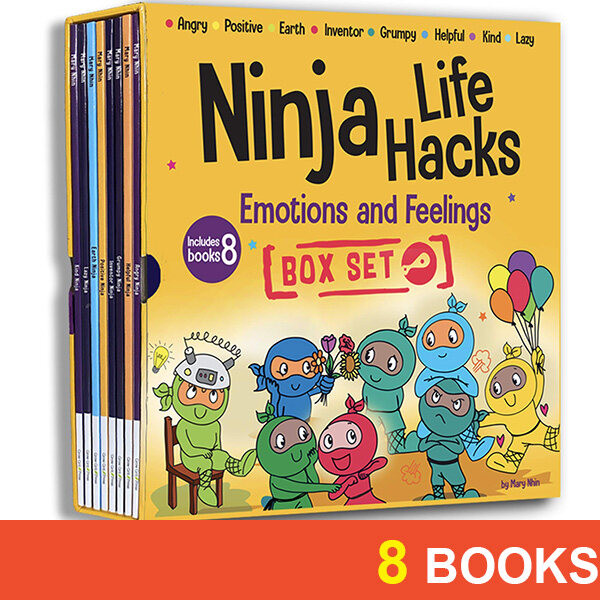 Ninja Life Hacks Emotions and Feelings Box Set (8 Books) | Shopee Singapore