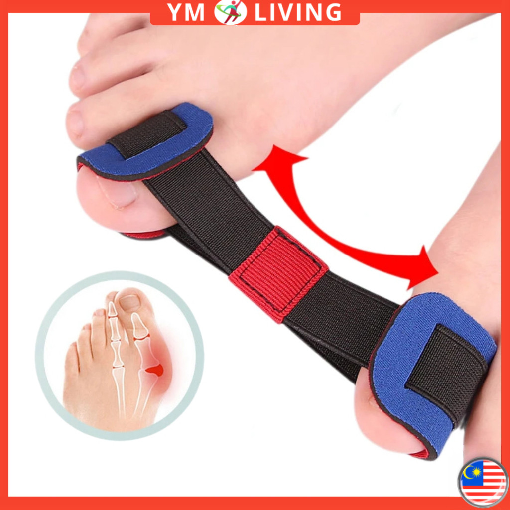 Big Toe Correction Hallux Valgus Bunion Corrector Strap Band Separator ...