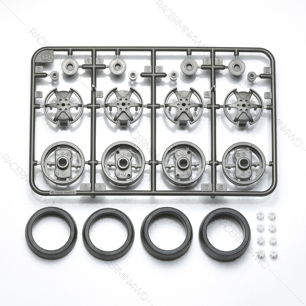 TAMIYA 94785 Large Dia. 1-Way Wheel Set (for Super X & XX Chassis) Mini ...