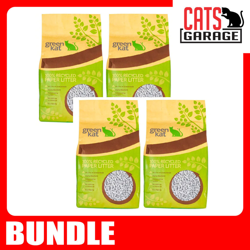 Green Kat 100% Recycled Paper Cat Litter (2 Sizes) | Shopee Singapore