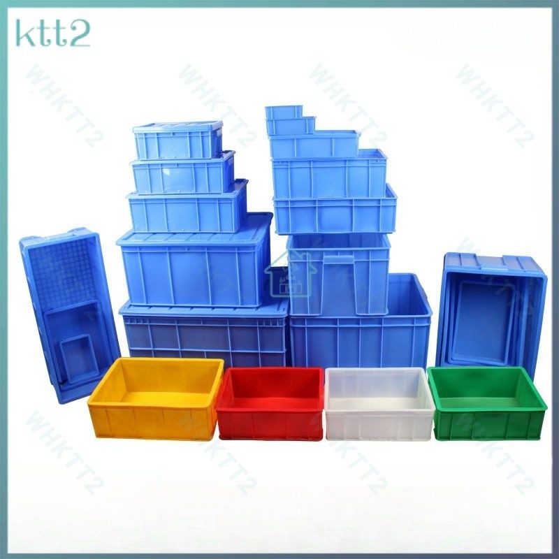Thickened plastic turnover box Hardware tool parts box Storage and ...