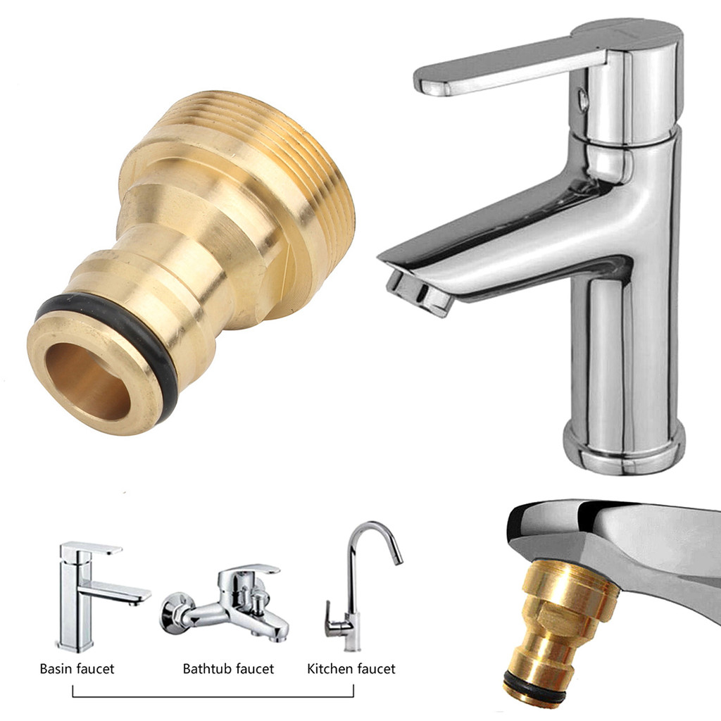 Universal Kitchen Faucet Adapter Joiner Fitting and Pipe Connector ...