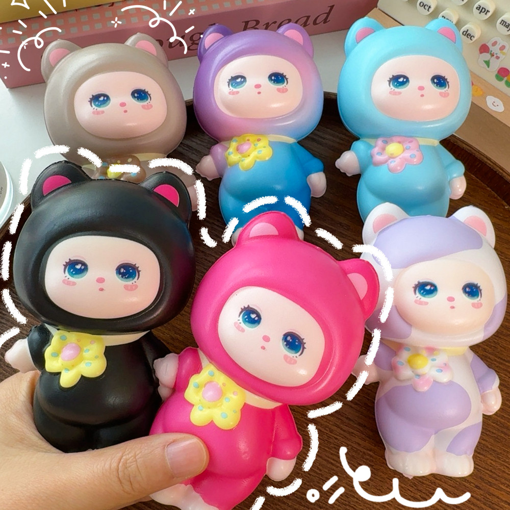 Cute Baby Three Lila Series Pressure Release Squishy Fingertip Toys ...