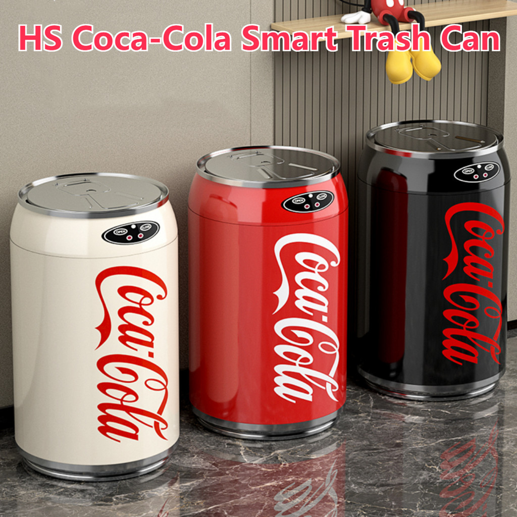 Coca Cola Smart Trash Can Sensor trash can 10L Smart Induction rubbish ...