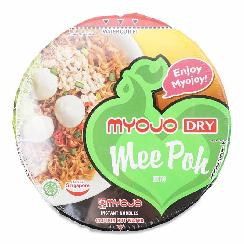 Myojo Dry Mee Poh Bowl 90g | Shopee Singapore